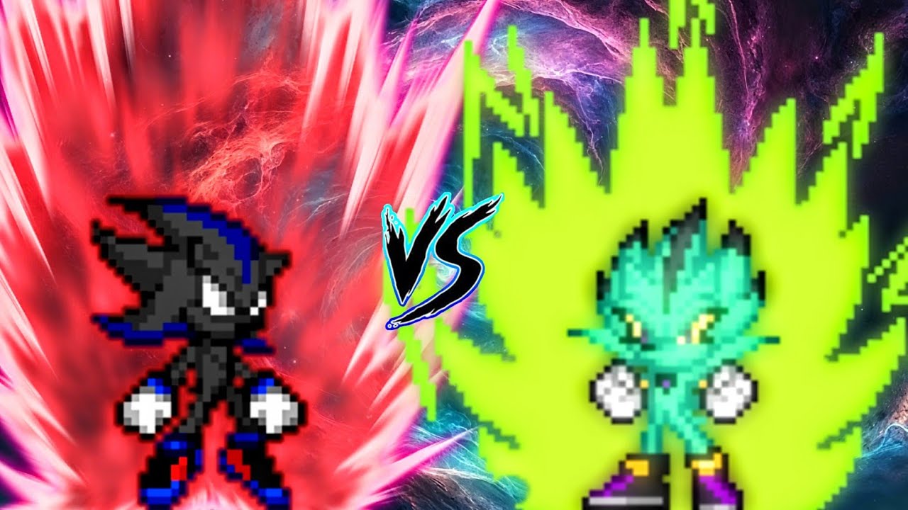 Dark Sonow V2 OP (New) VS Chaos Nazo OP (all form) in Jump Force Mugen ...