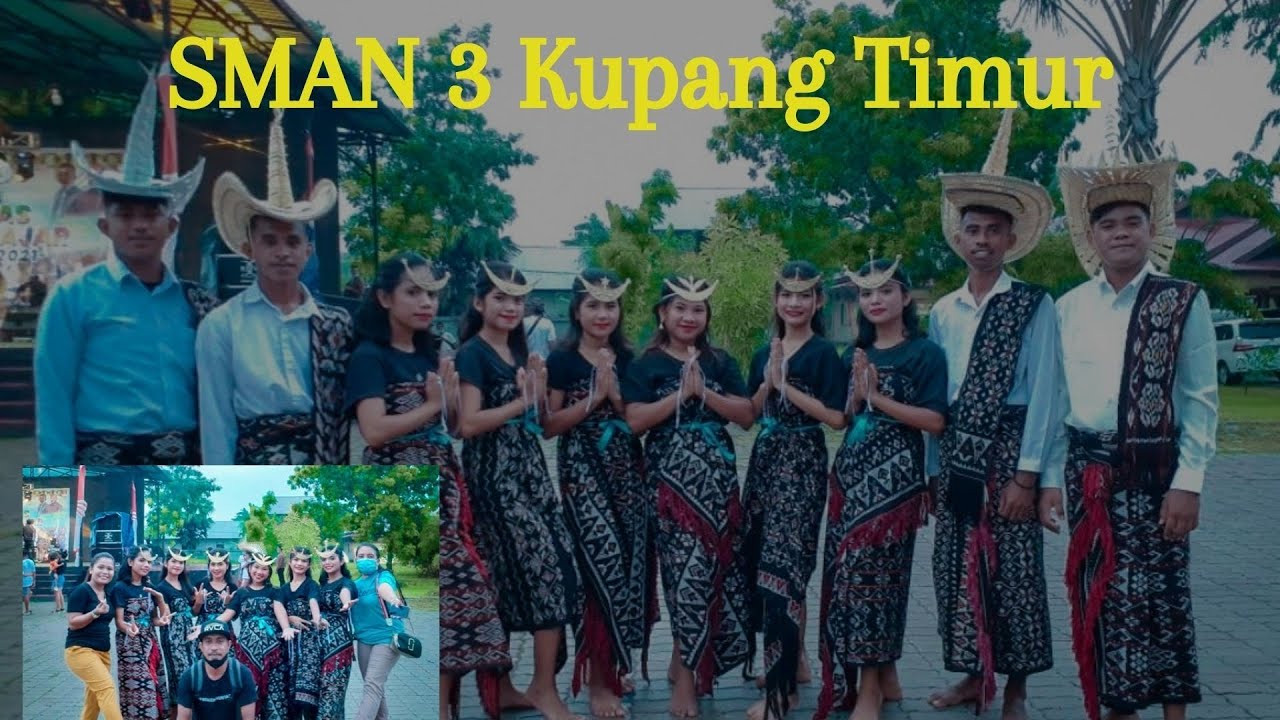 SMAN 3 Kupang Timur Meriahkan Pentas Seni Pelajar Tahun 2021 - YouTube