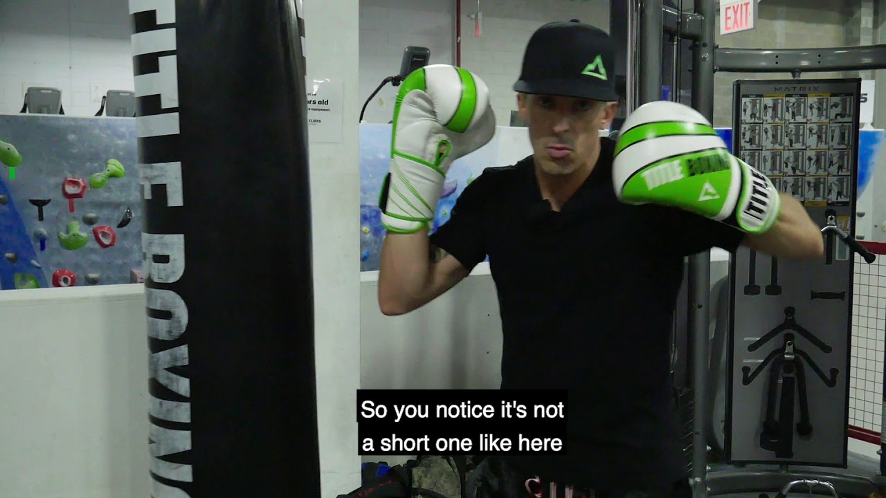 How to Throw a Muay Thai Rear Hook- PSYFI Muay Thai Fundamentals - YouTube