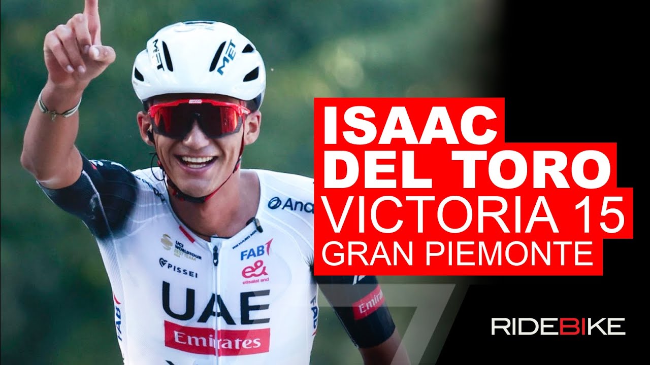 ISAAC DEL TORO 🇲🇽 VICTORIA - Gran Piemonte 2025 - YouTube