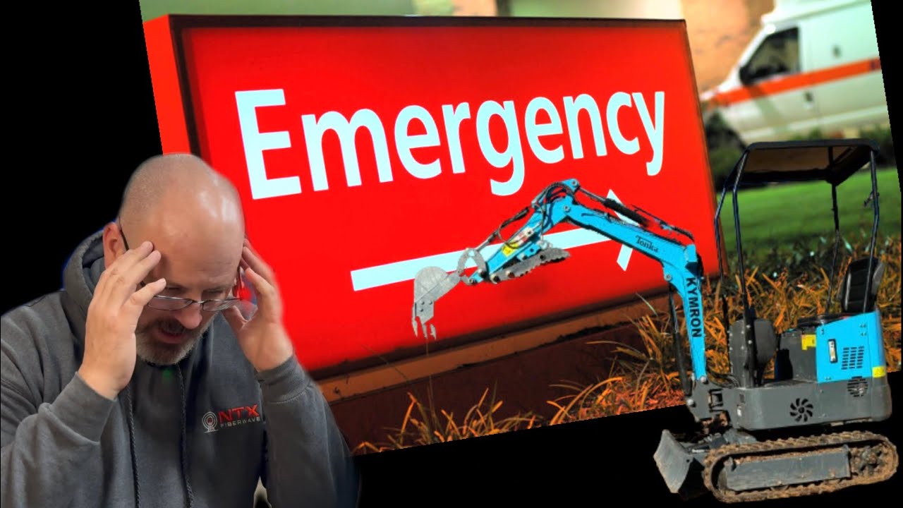 Mini Excavators Are Dangerous!! I Made A BIG Mistake - YouTube