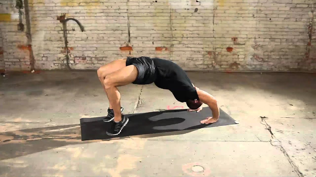 Bodyweight Exercises - Inverse Push-ups - YouTube