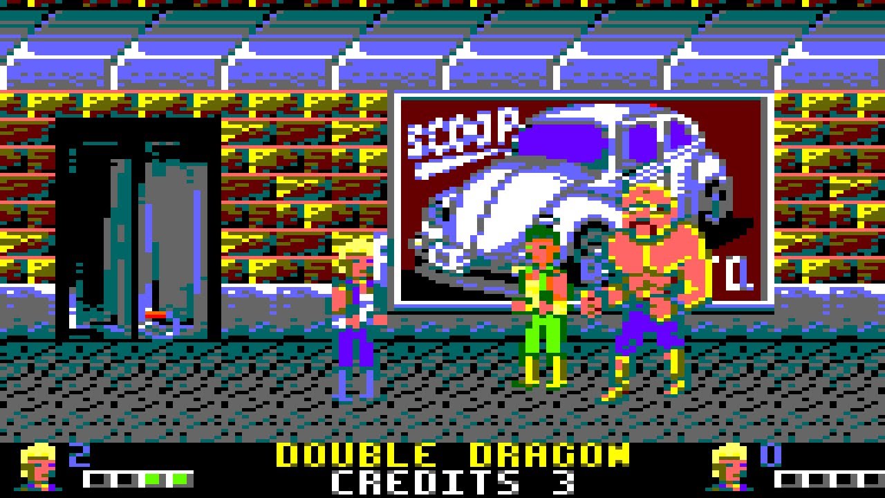 Double Dragon Longplay (Amstrad CPC) [QHD] [Virgin Mastertronic] - YouTube