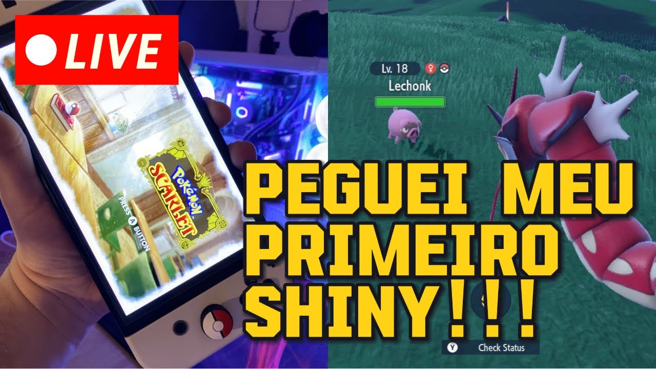 Peguei meu primeiro Shiny - Nintendo Switch OLED - YouTube