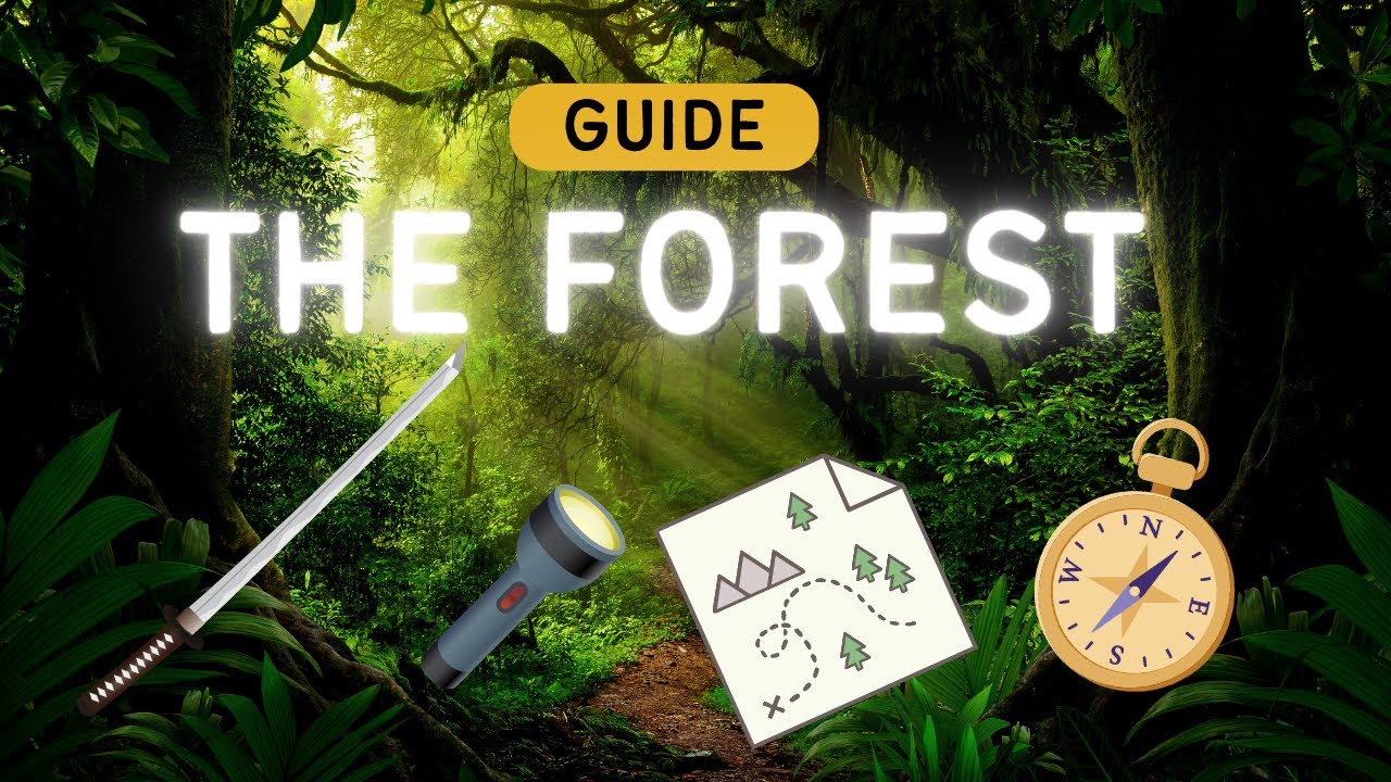 The Forest Guide - Katana, Flashlight, Map, Compass and much more! No ...
