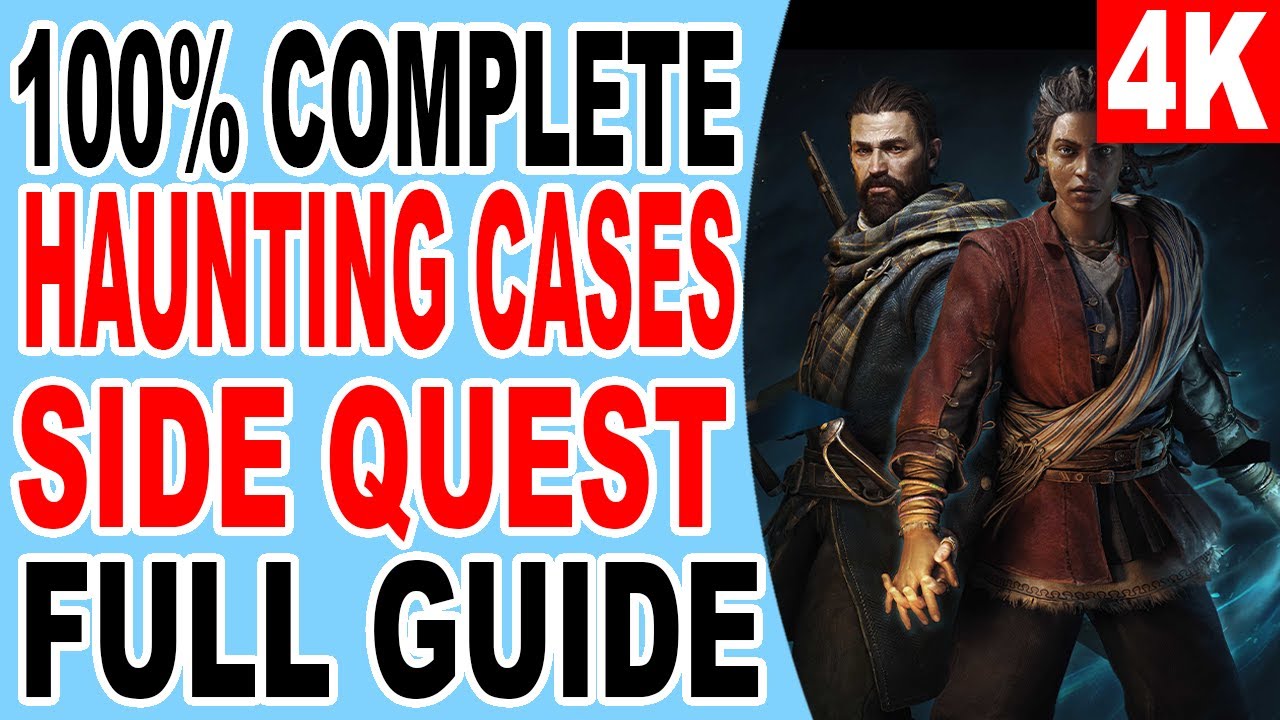 All Haunting Cases Side Quest 100% Complete - Haunting Case Complete ...