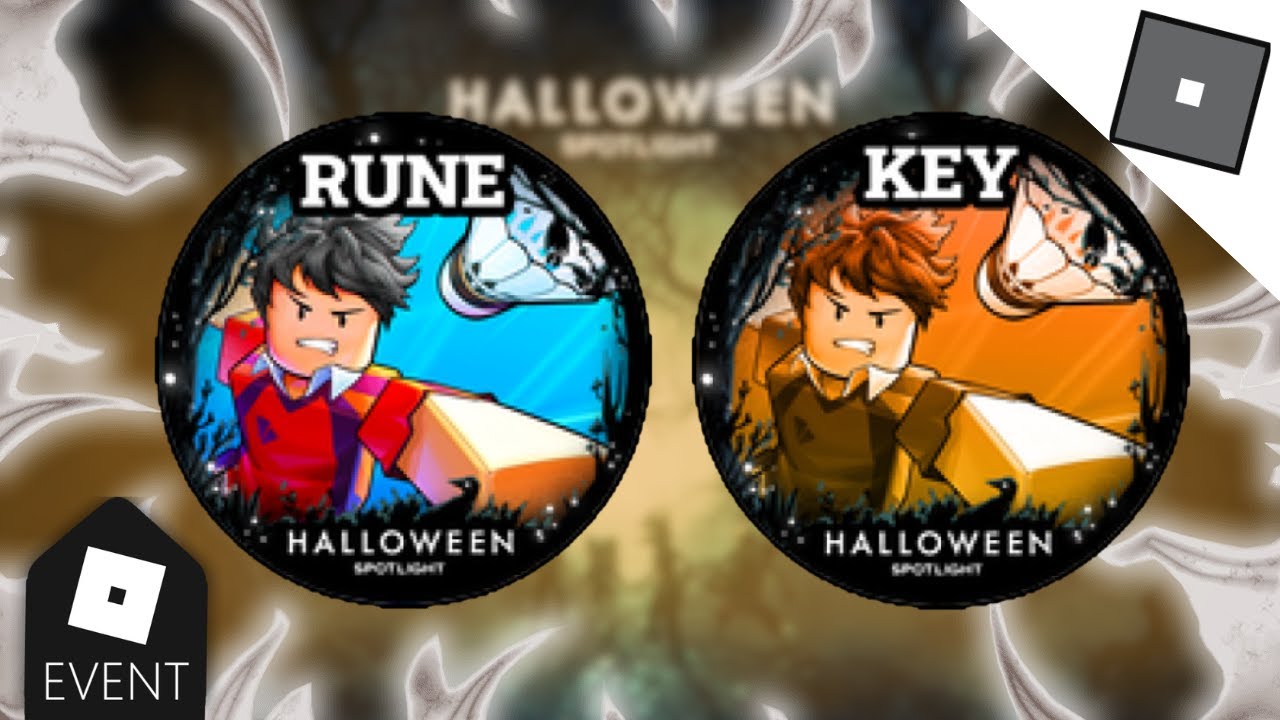 ROBLOX EVENTO - COMO CONSEGUIR A RUNA + CHAVE DO EVENTO HALLOWEEN ...