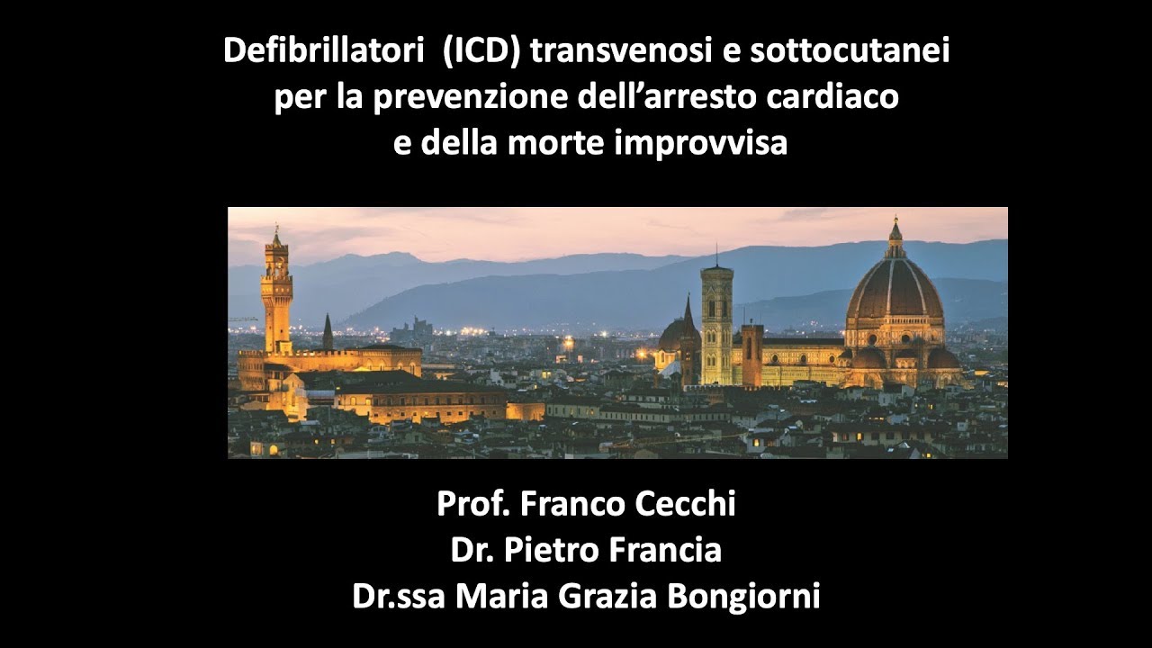 Defibrillatori (ICD) transvenosi e sottocutanei, 1^ parte. - YouTube