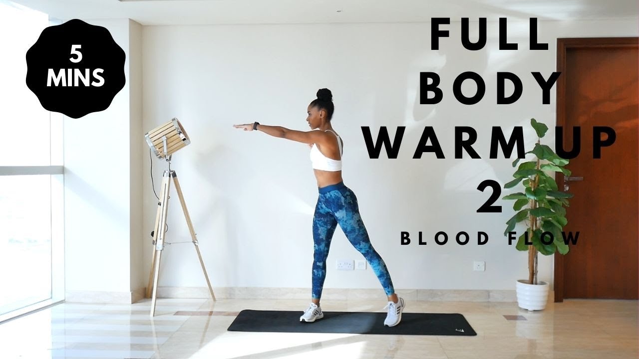 Full Body Warm Up Exercises // 5 MIN AT HOME // Modifications Included ...