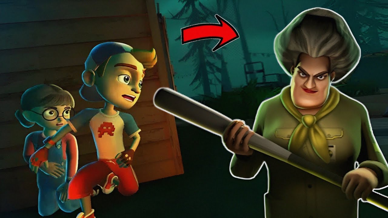 Can I Escape Scary Teacher's Summer Camp - YouTube