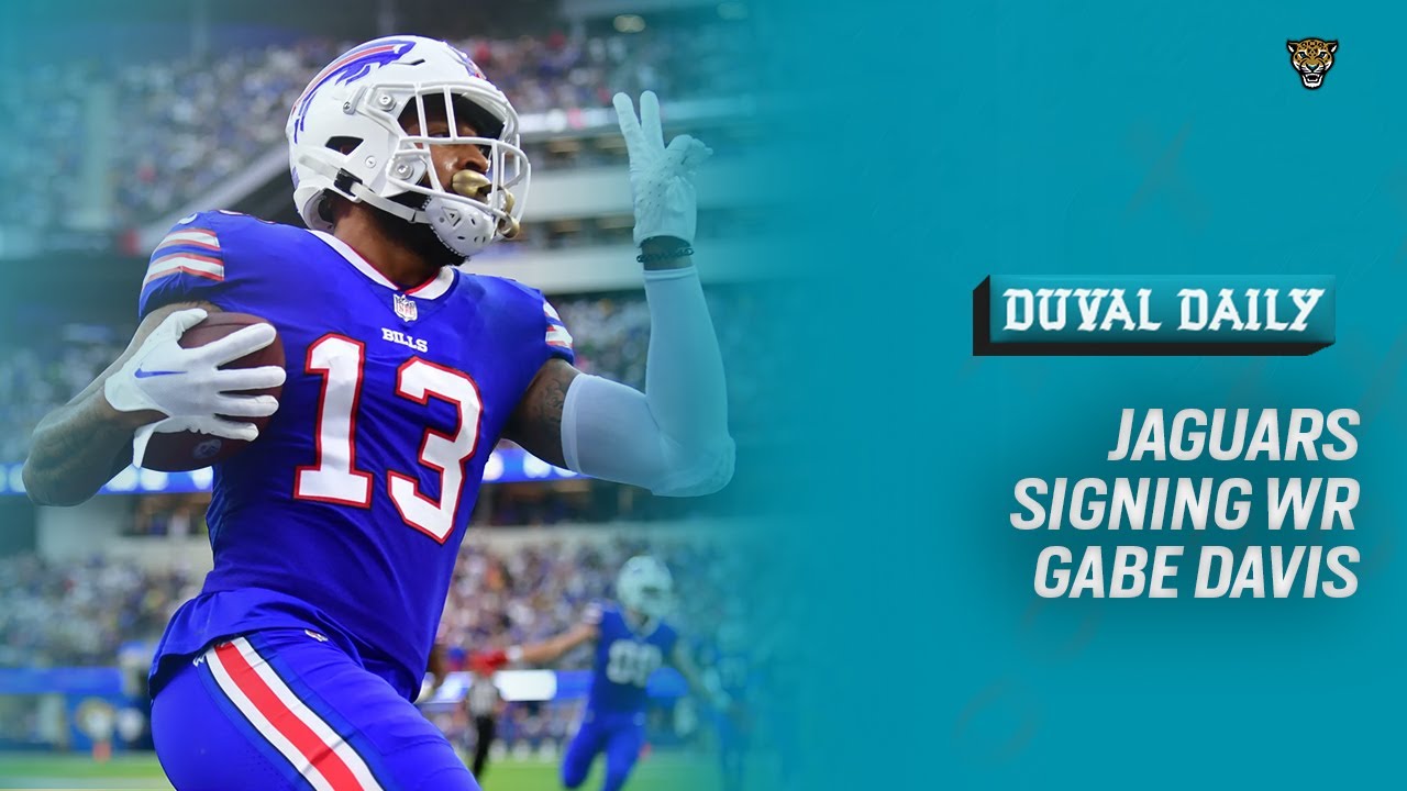 Report – Jaguars Signing WR Gabe Davis - YouTube
