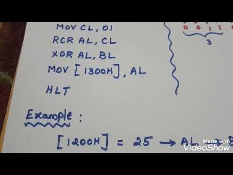 Binary to Gray Code Conversion/Using 8086 Processor - YouTube