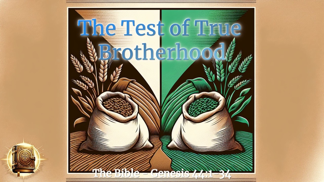 The Test of True Brotherhood: A Sermon on Genesis 44:1-34 - YouTube
