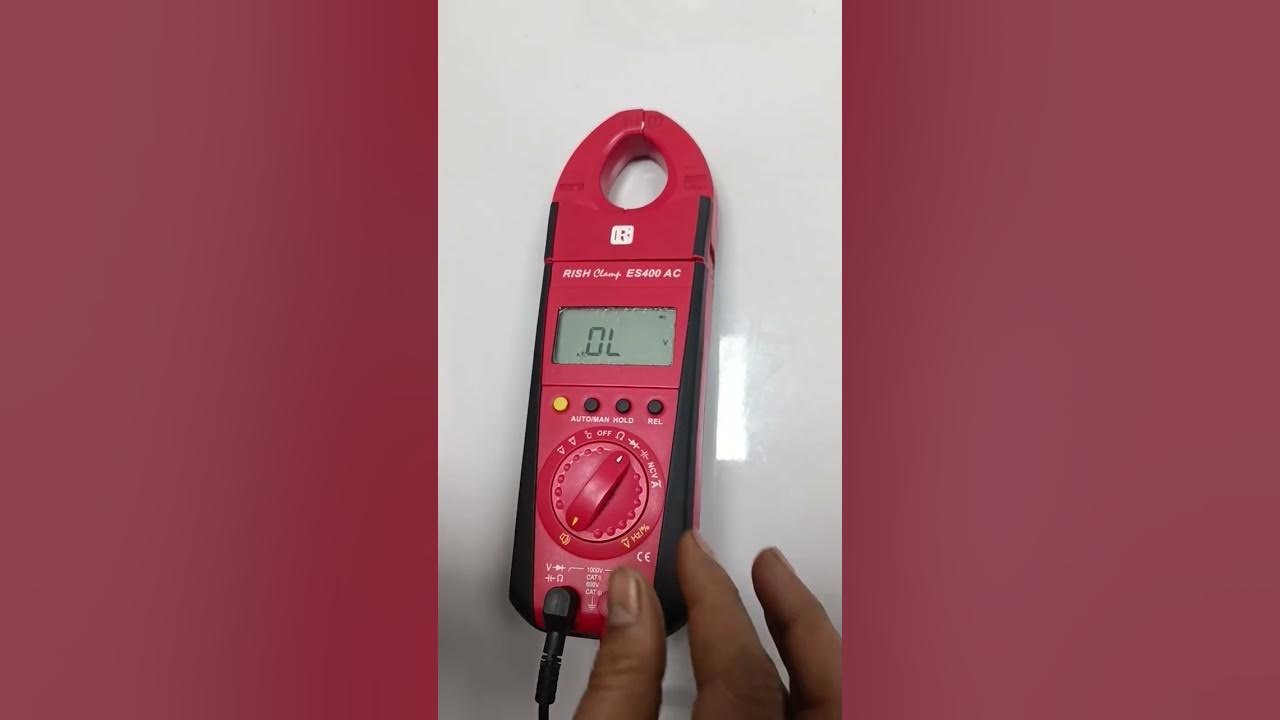 @How to use multimeter @Simple way to learn multimeter - YouTube