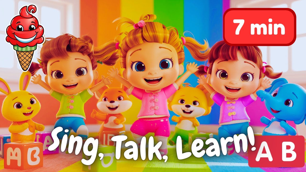 Talk Talk Talk! 🗣️ Learn to Speak with Fun Kids Song | Preschool ...