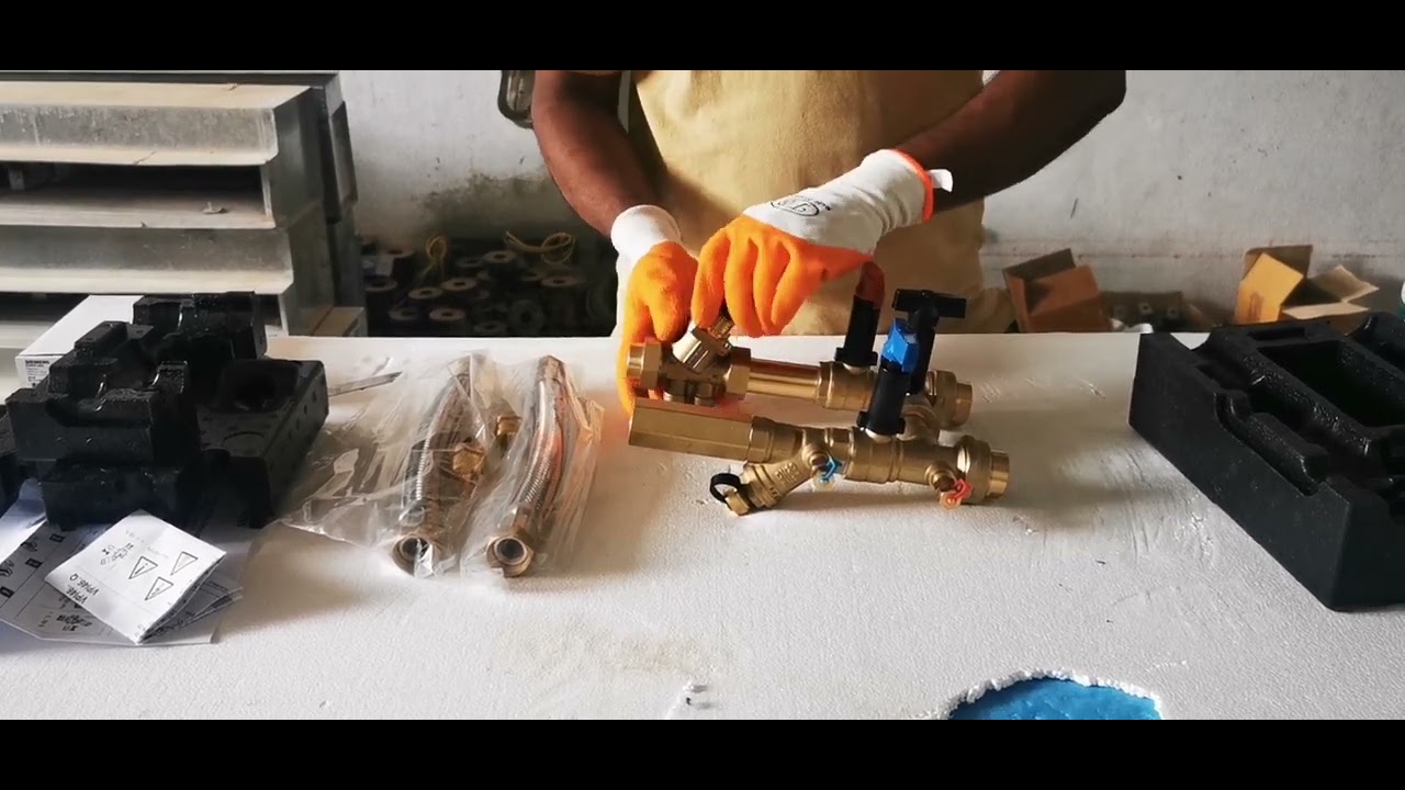 acvatix valve kit Siemens D20 unboxing and fitting #hvac - YouTube