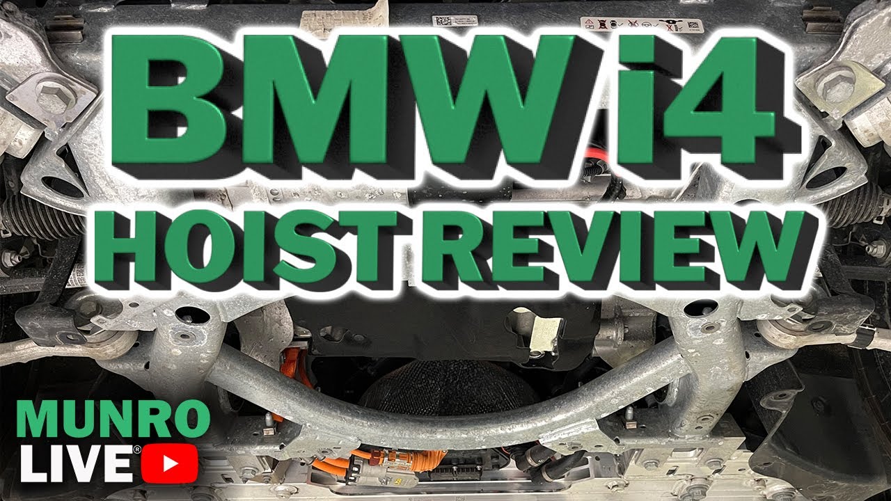 A Look Underneath the BMW i4 M50 Undercarriage - YouTube