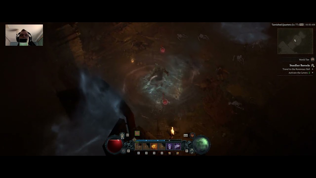 Diablo IV gameplay: Season of Blood - Steadfast Barracks solo run with ...