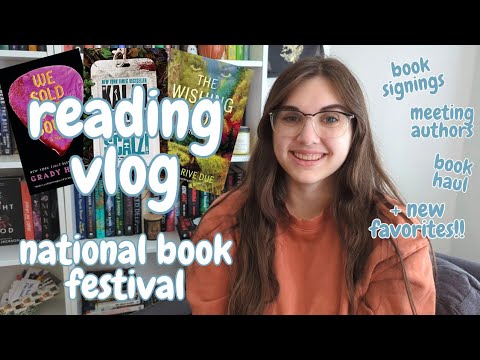 reading books before I meet the authors 📚 book haul & signings ...