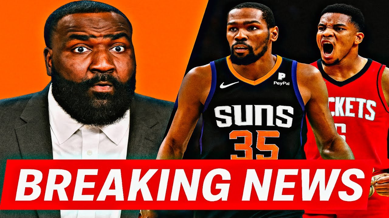 Perkins breaks down MASSIVE Kevin Durant trade: Suns send KD to Rockets ...