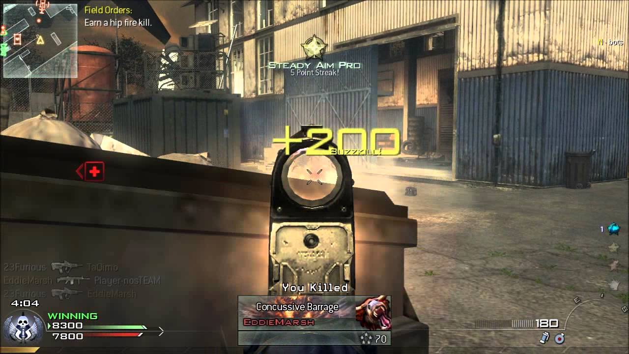 MW2 - Server Gameplay from my Specialist Strike Package Mod (Old ...