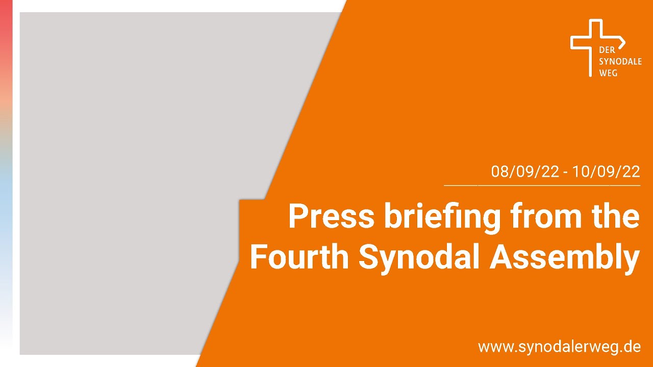 Press briefing from the Fourth Synodal Assembly - YouTube