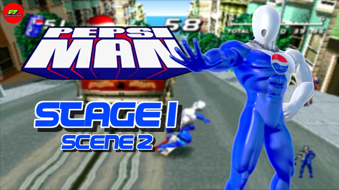 Pepsi Man: Stage 1 - Scene 2 - YouTube