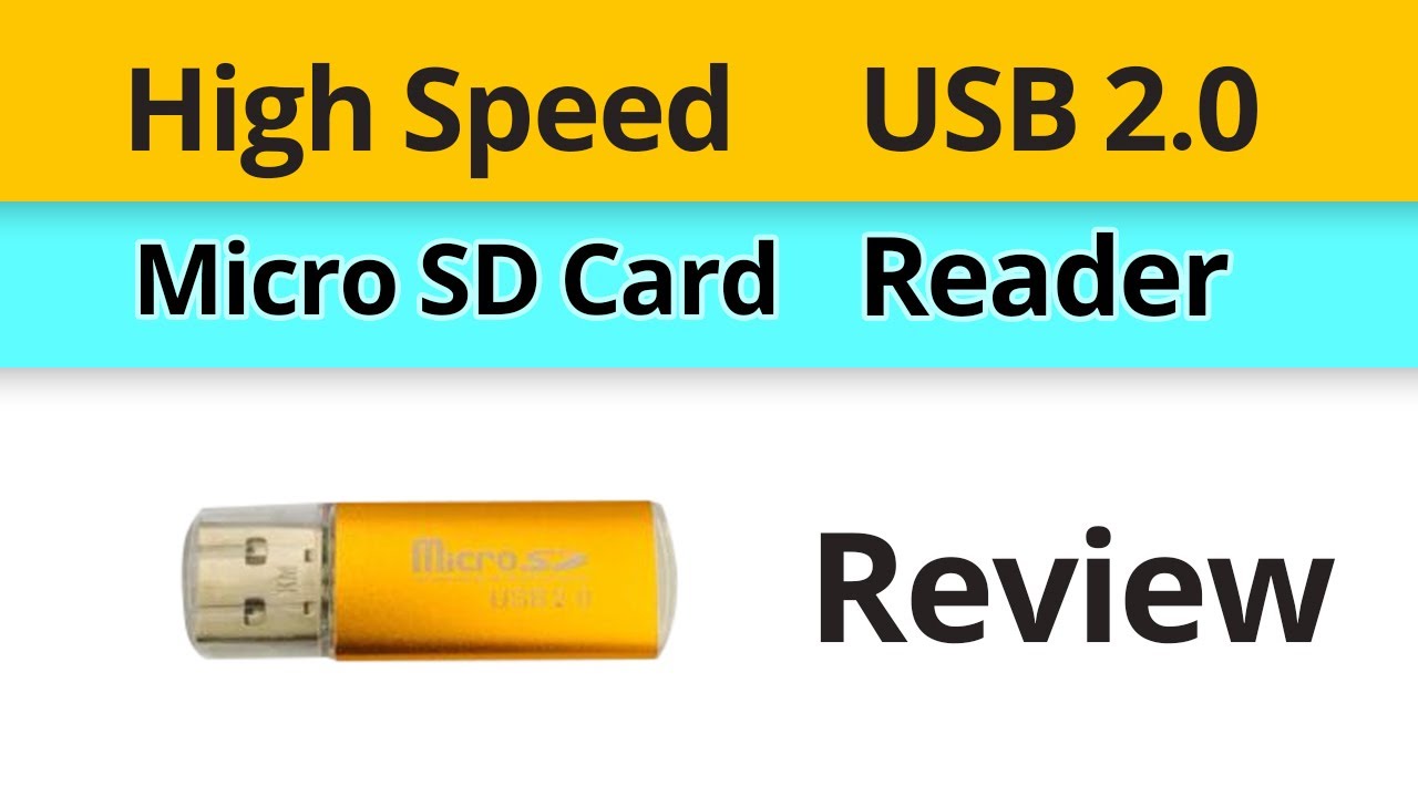High Speed USB Card Reader Review and Price in BD - YouTube