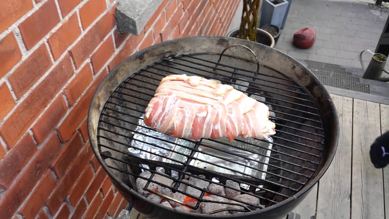 Kalkun bryst m. pikant ost og bacon - GrillChief.dk - YouTube