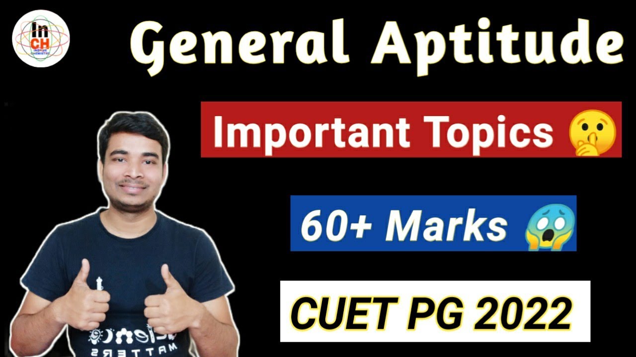 Important Topics for General Aptitude Preparation🔥|| How to Prepare for ...