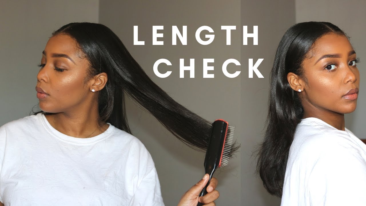 Long Natural Hair Length Check | 2019 - YouTube