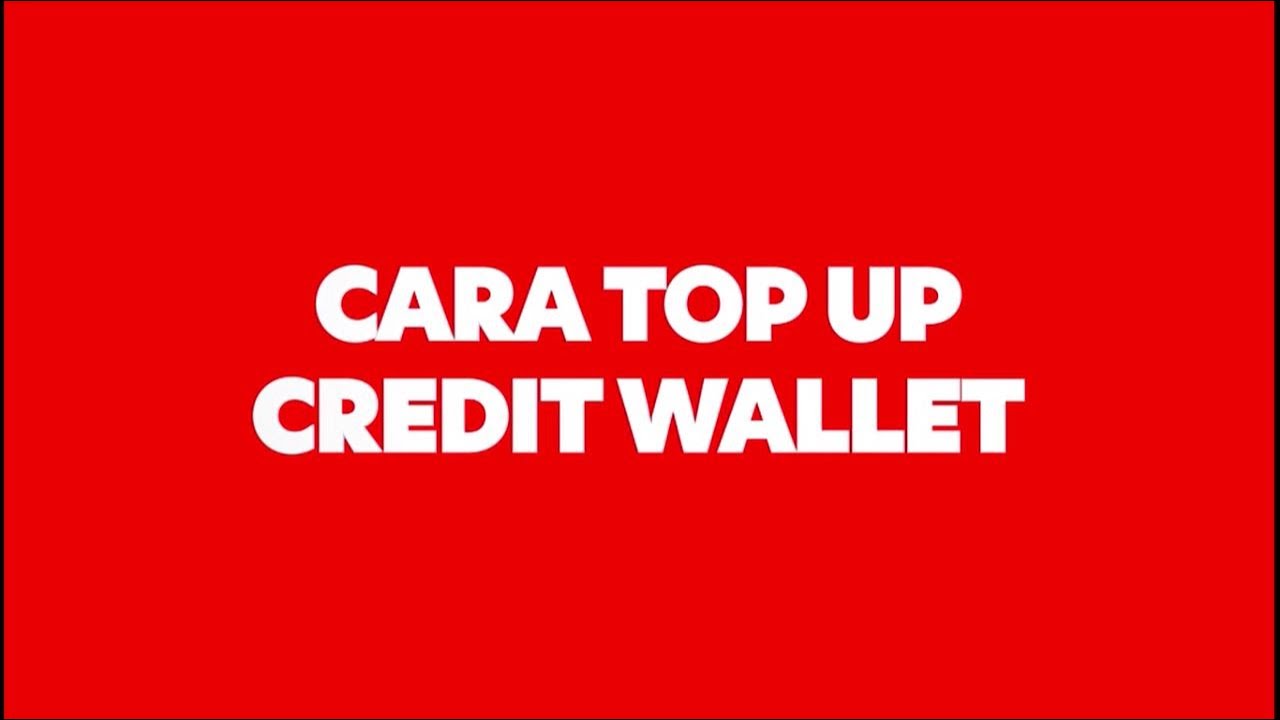 Cara Top Up Credit Wallet di airasia ride Driver Indonesia - YouTube