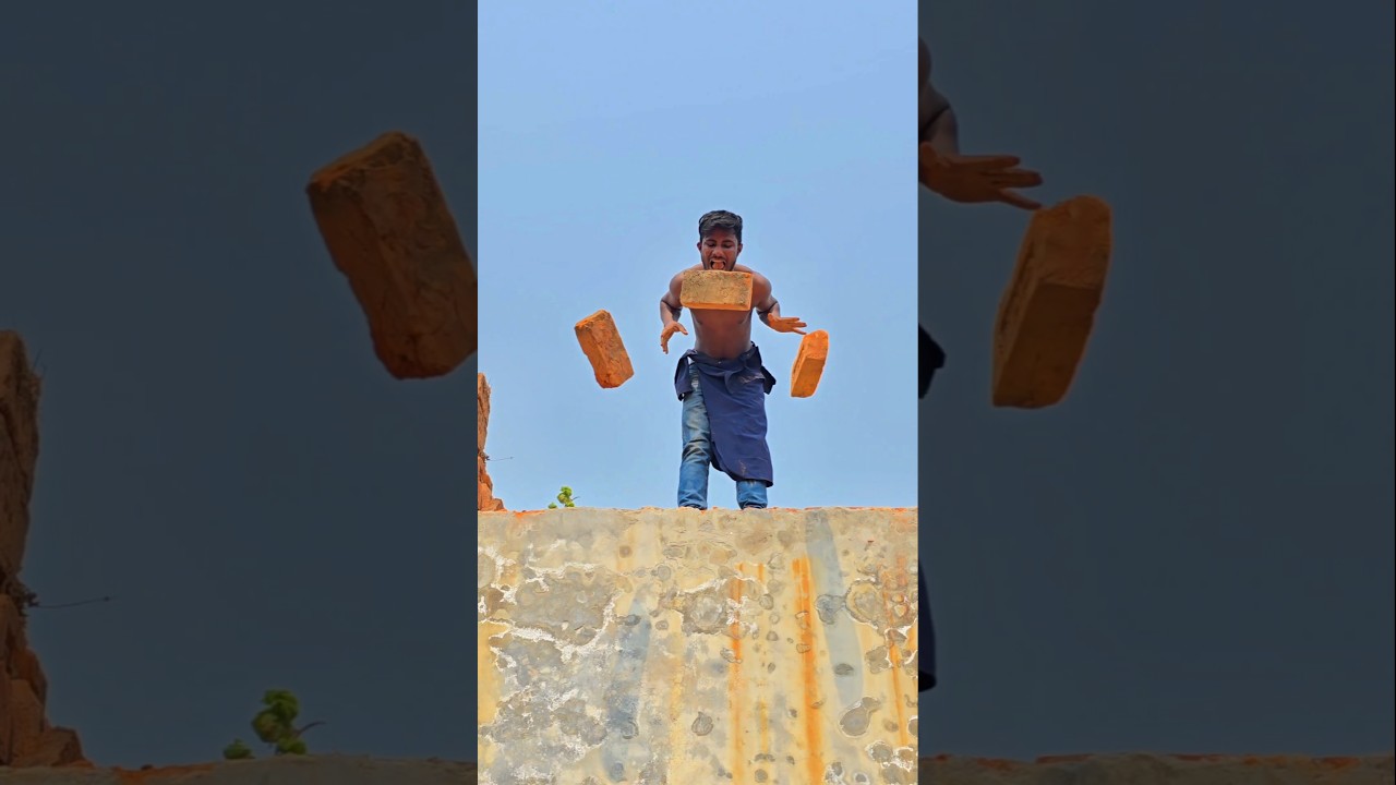 How to catch a brick from above1 - YouTube