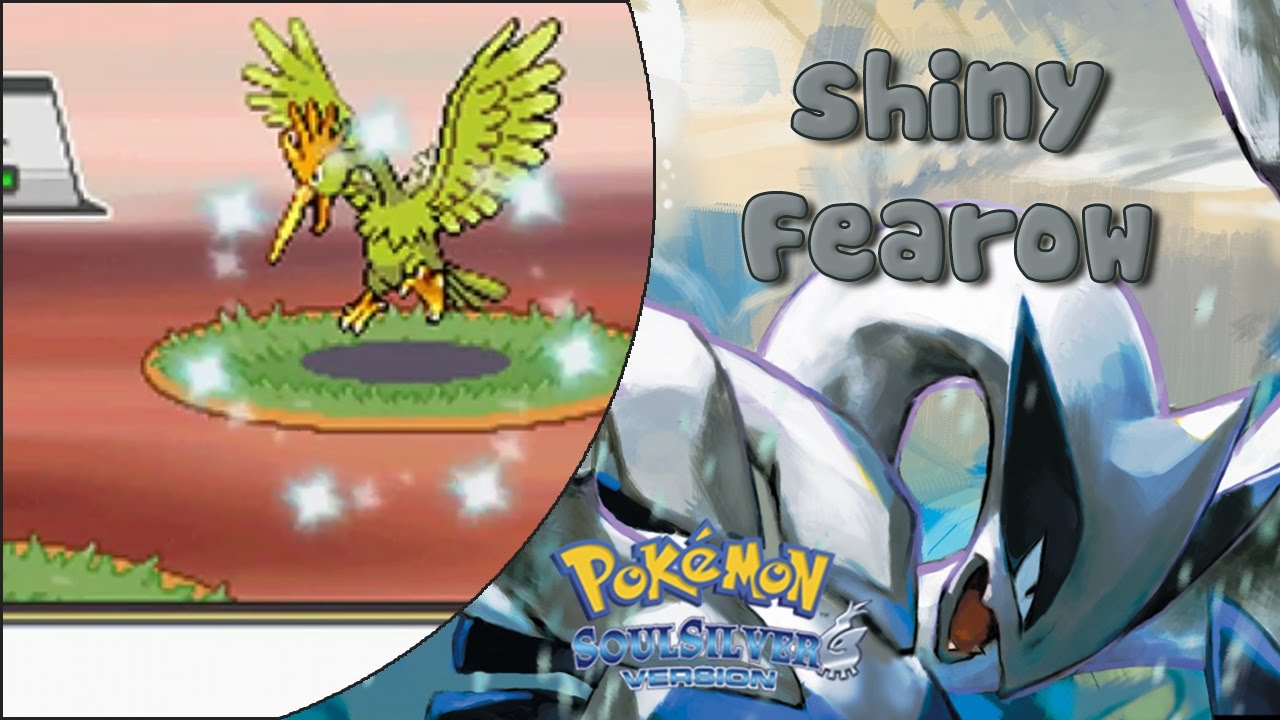 [LIVE] Shiny Fearow 1783 RE Pokemon SoulSilver - YouTube