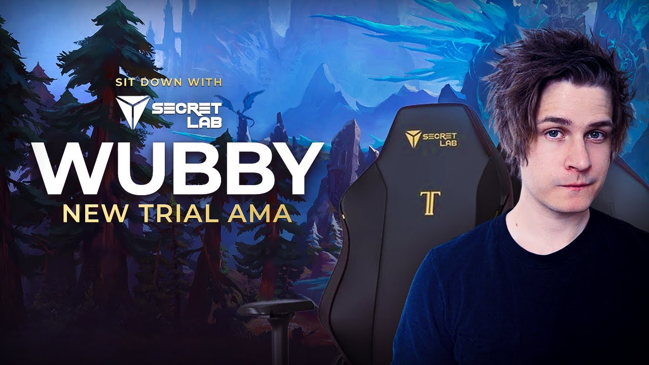 New Trial Announcement! Wubby ~ Sit Down with Secretlab - YouTube