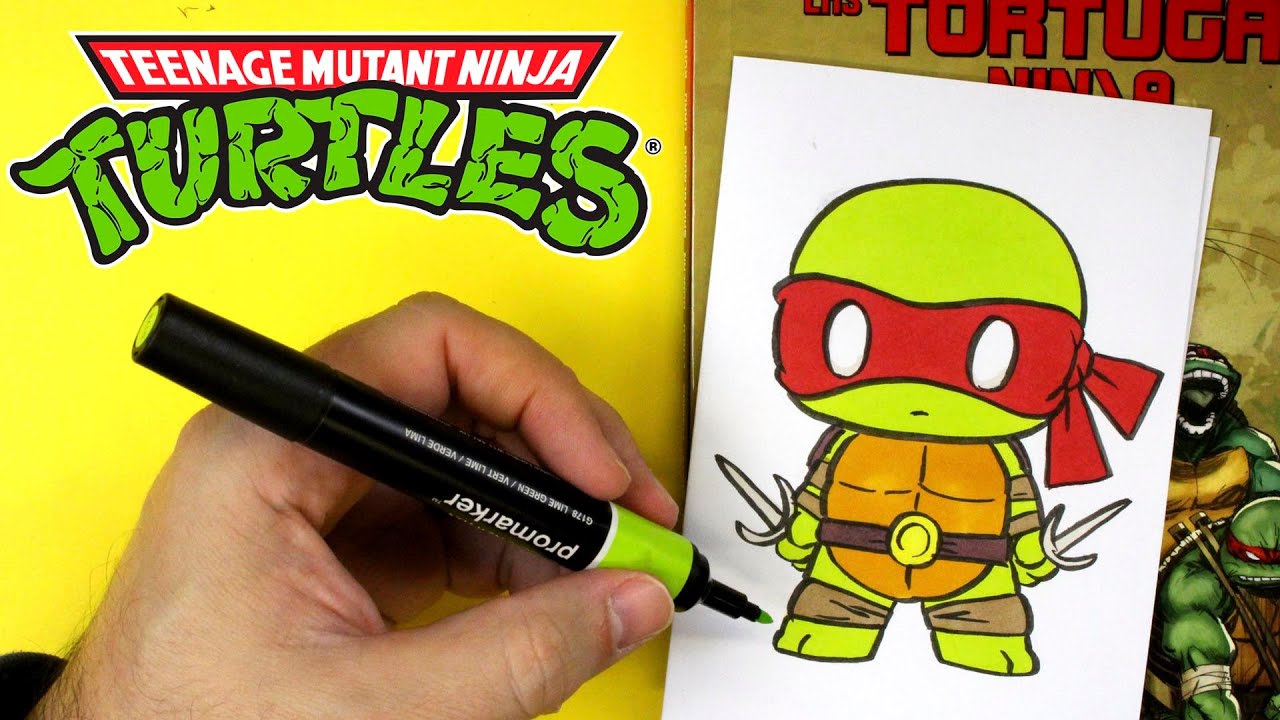 Como Dibujar Una Tortuga Ninja Kawaii Dibujos Faciles Dibujos The Best Porn Website
