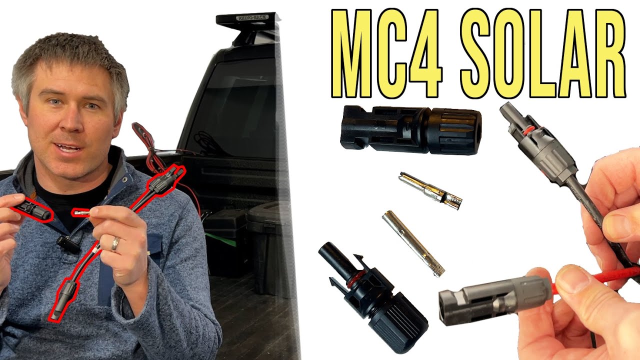 MC4 Solar Connectors - DIY - YouTube