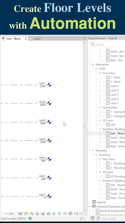 Revit MEP | Revit Create Level by Dynamo | #revitmep #revitdynamo #hvac #plumbing - YouTube