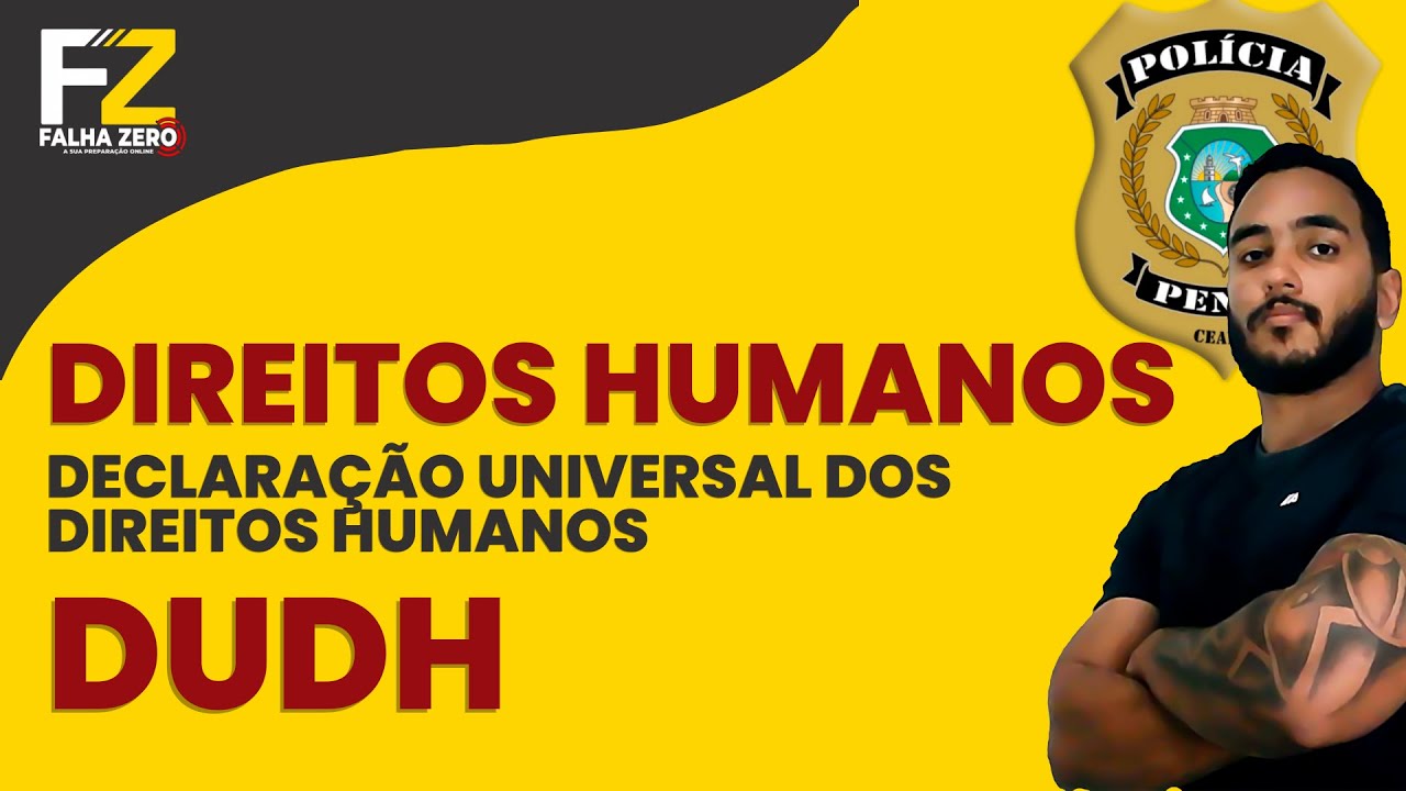 Concurso PPCE | Declaração Universal dos Direitos Humanos - DUDH - YouTube