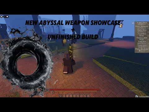 New Abyssal Weapon showcase + unfinished build - YouTube