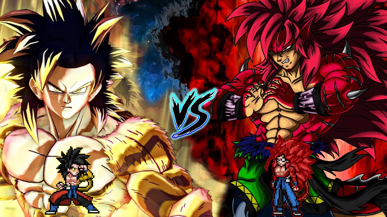 👹UNIVERSAL TREE POWERED GOKU SSJ4 VS ELEMENTAL GOKU SSJ10 IN JUMP FORCE ...