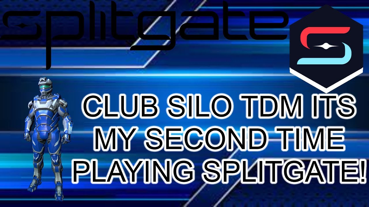 Second Ever Match Of Splitgate On Club Silo TDM! - YouTube