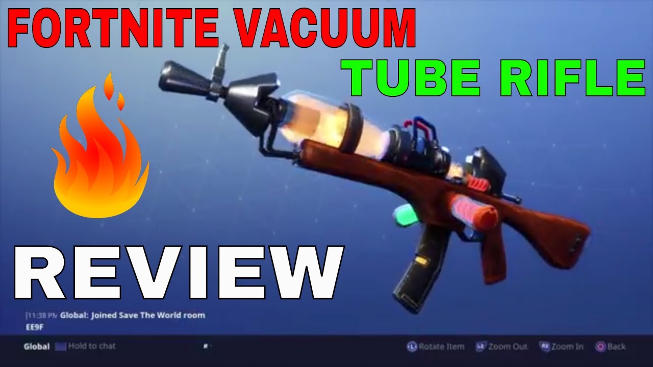 Fortnite - LEGENDARY VACUUM TUBE RIFLE | Fortnite Legendary Weapon ...