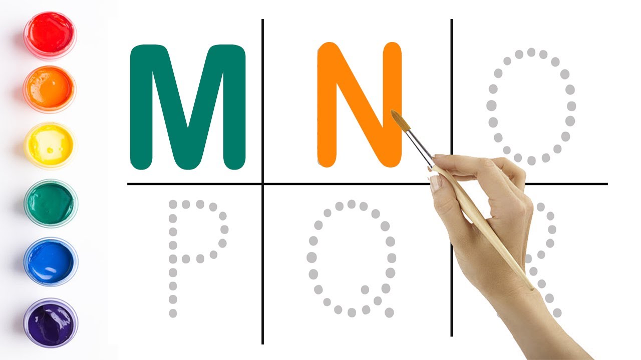 M for Monkey N for Nest, Alphabets | Learn to Write Alphabet | ABCD for ...