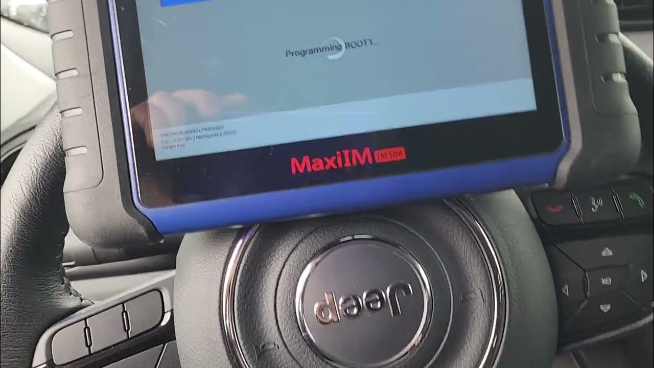 2020 Jeep Renegade Proximity key programming with Autel IM508 - YouTube