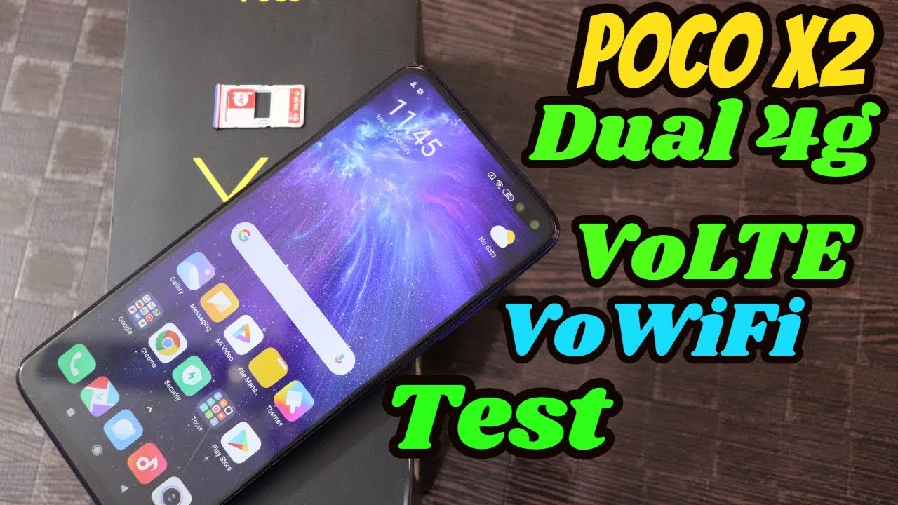 [Hindi]Poco X2 Dual 4G VOLTE Test|| VoWiFi Test With Airtel & Jio Sim ...