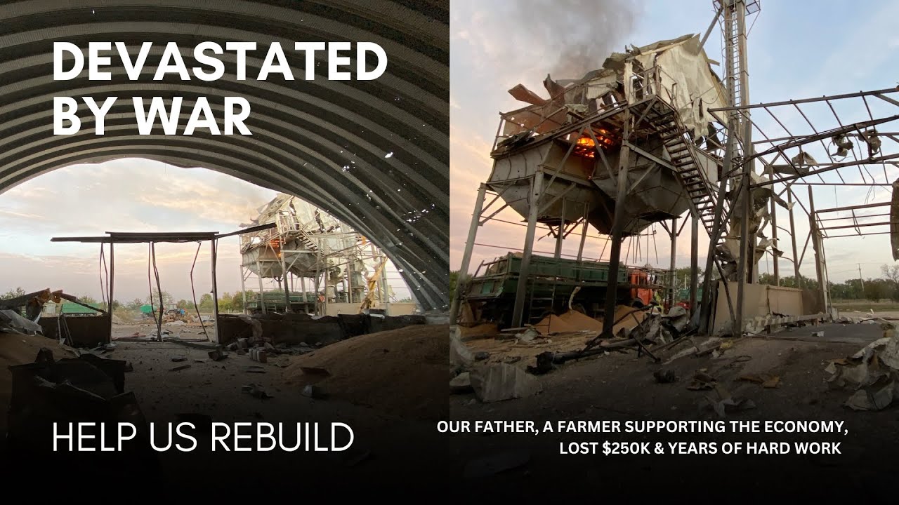 DEVASTATED BY WAR IN UKRAINE, HELP US REBUILD! - YouTube