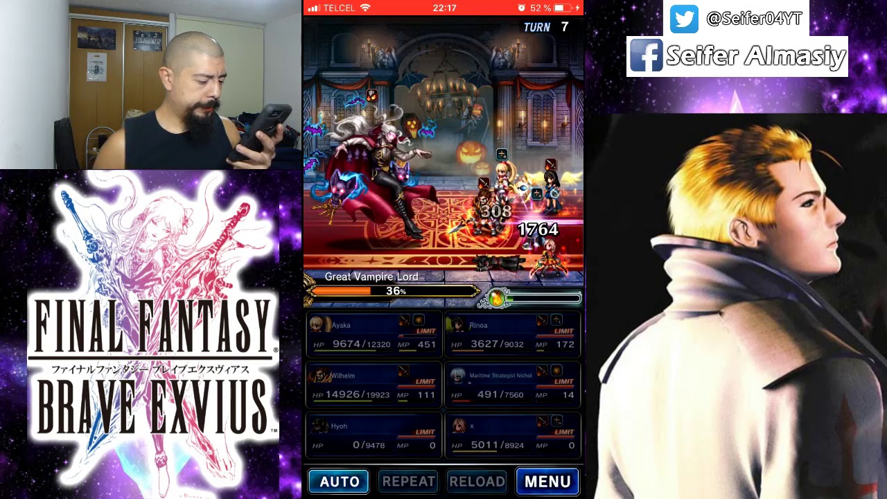 Final Fantasy Brave Exvius - Challenge the Great Count - FFBE - GL ...