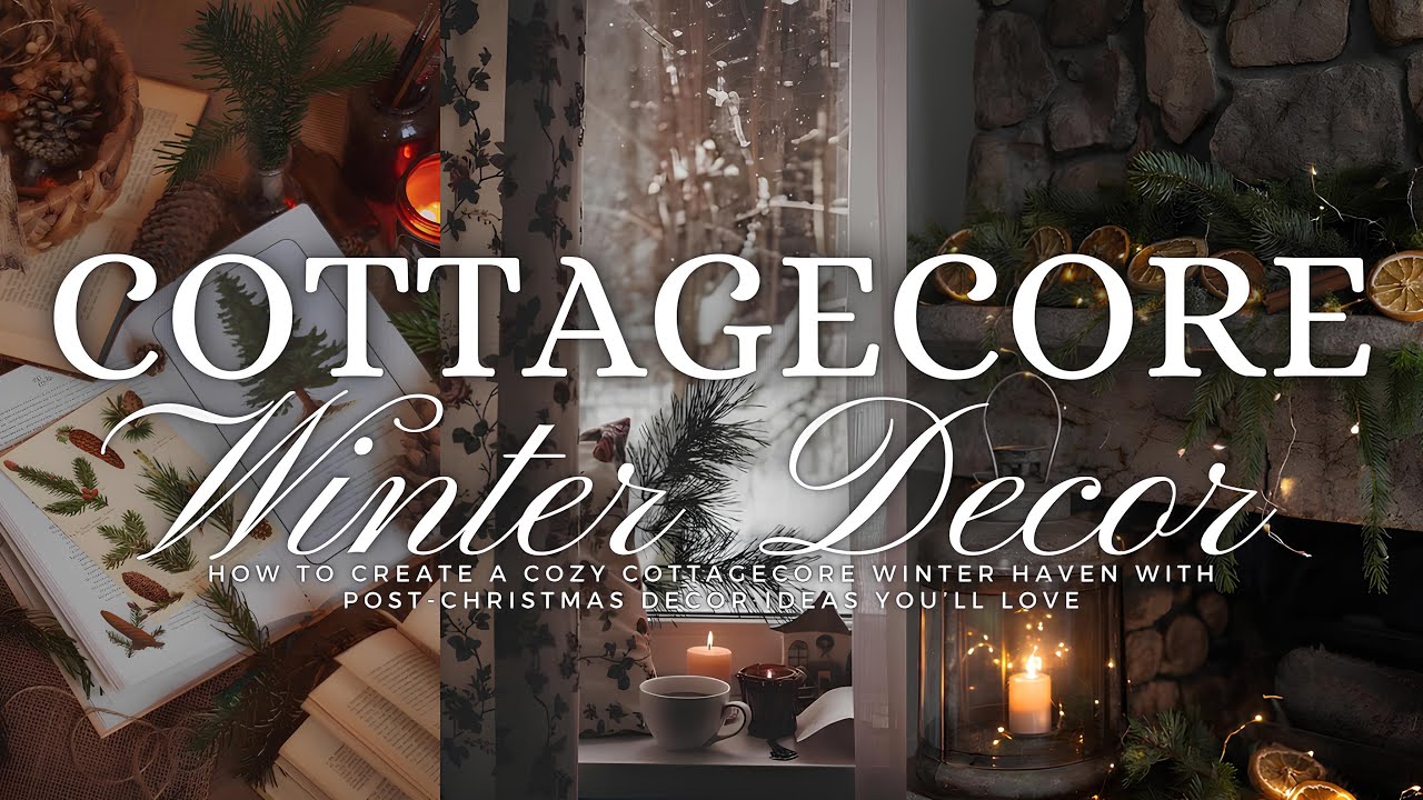 How to Create a Cozy Cottagecore Winter Haven with Post-Christmas Decor ...