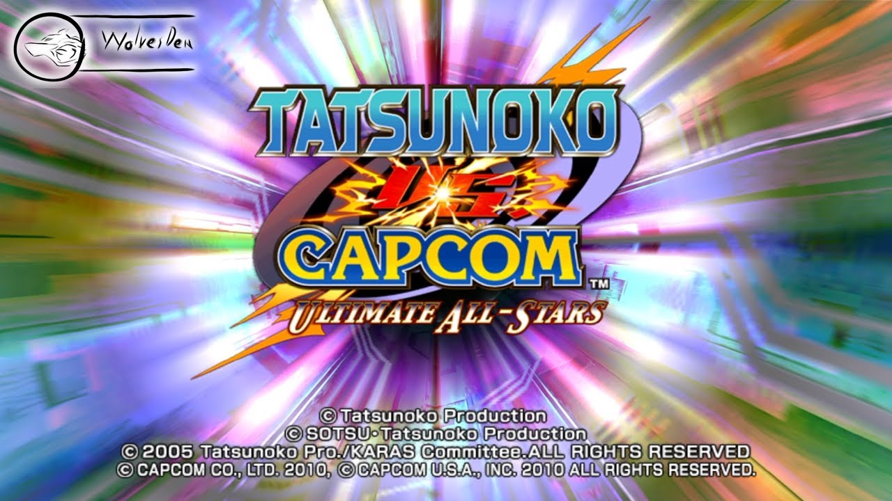 (Wii) Tatsunoko vs. Capcom - Ultimate All-Stars - 00 - Intro and Title - YouTube